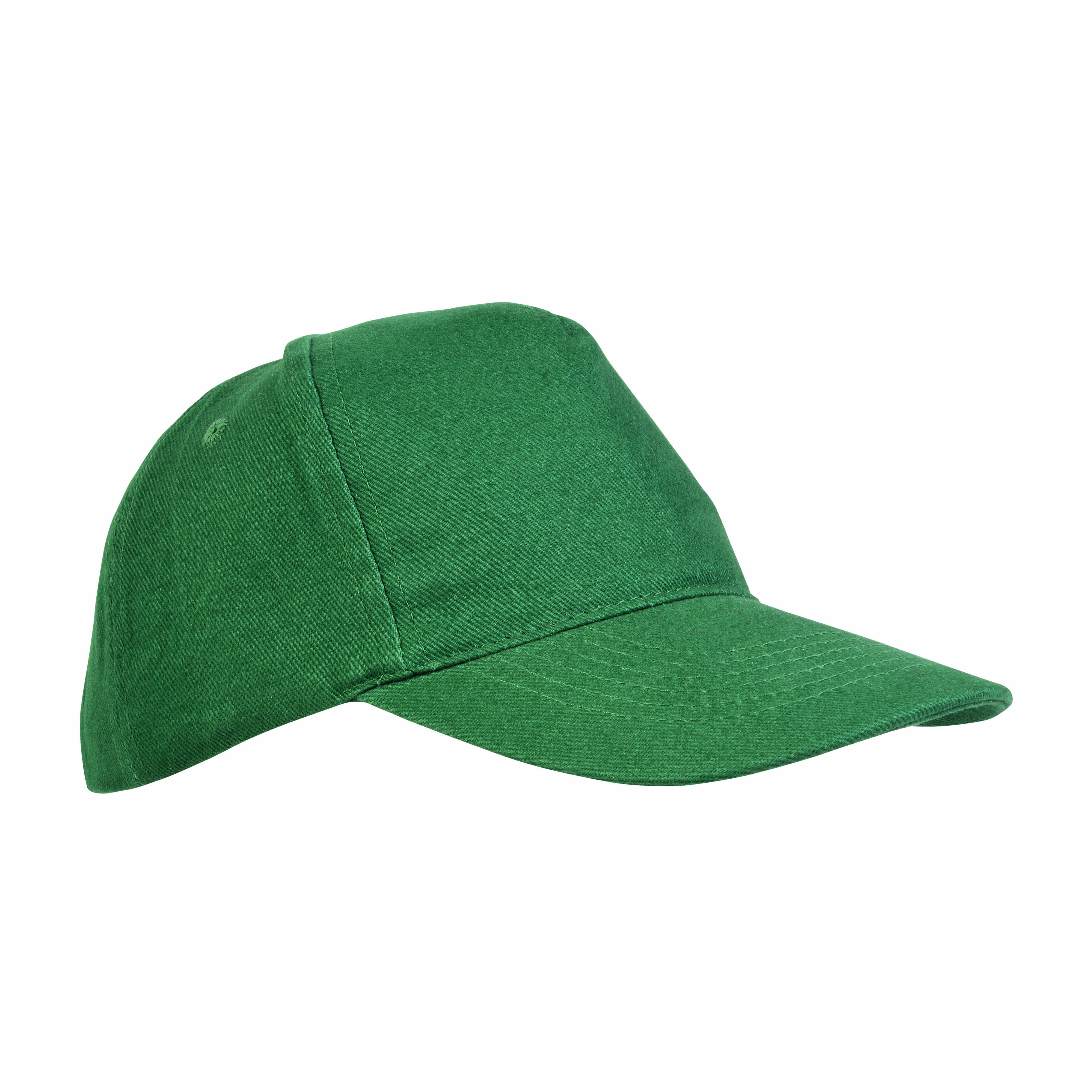 Thick brushed cotton 5-panel cap with adjustable velcro strap | SIPEC