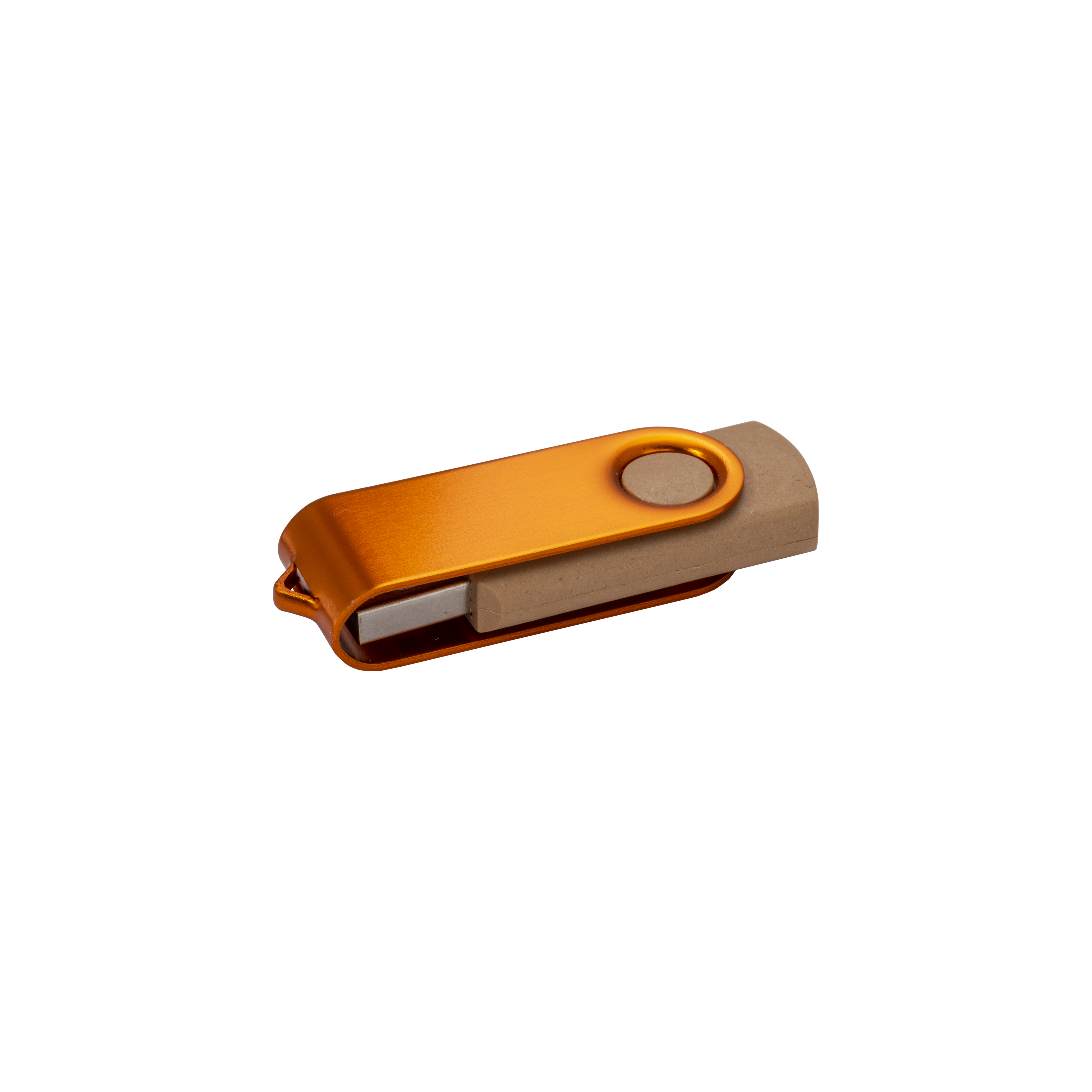 USB flash drive made of wheat straw, biodegradable resin and metal 4Gb ...